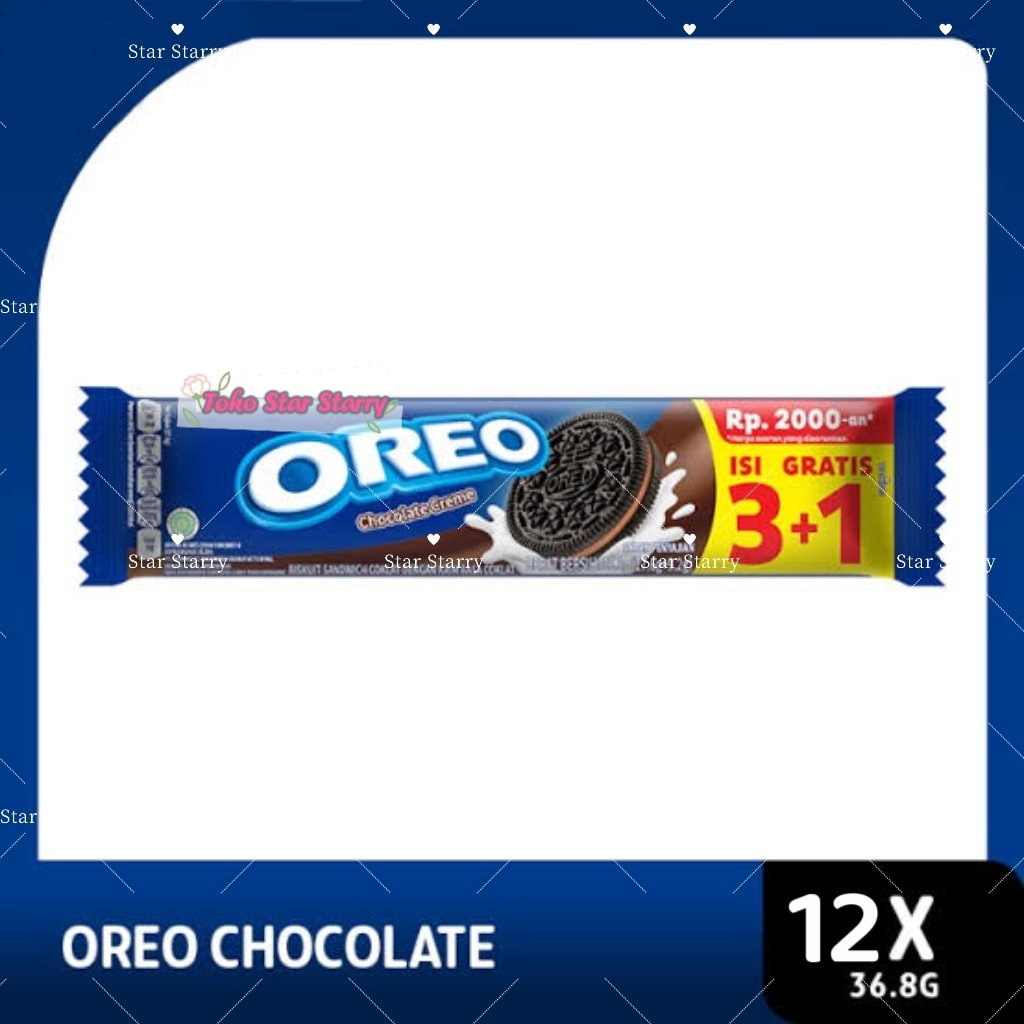 Jual [Per Pack] Lup Oreo Lup 3+1Keping (Gratis) Biskuit Strawberry ...