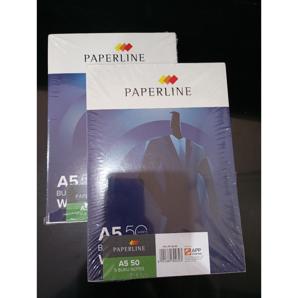 Jual BUKU BLOK NOTE NOTES A5 PPL PAPERLINE WRITING PAD BLOCK NOTE MEMO ...