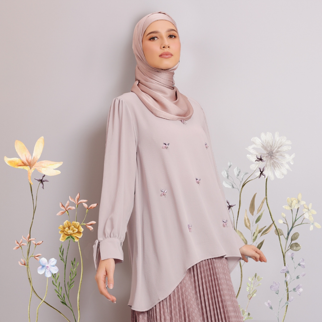 Jual Sofia Blouse Details SHI | Shopee Indonesia