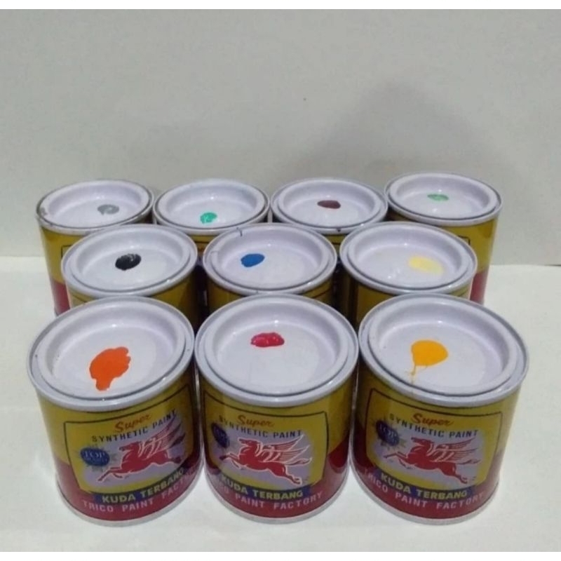 Jual Cat Kuda Terbang 100 CC/ Cat Kayu dan Besi kecil | Shopee Indonesia