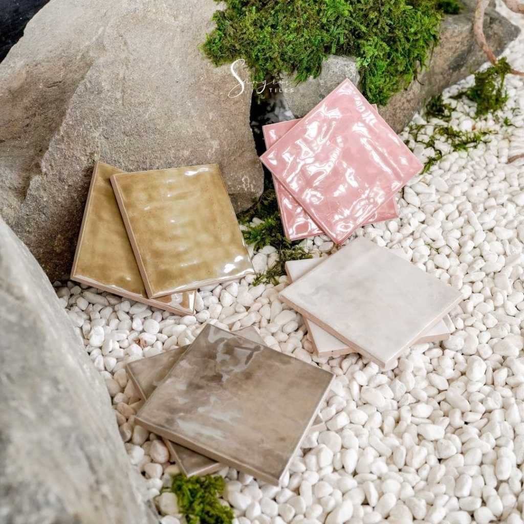 Jual Undulate White Plaza Singres Mosaic Tiles | Mosaic Keramik ...