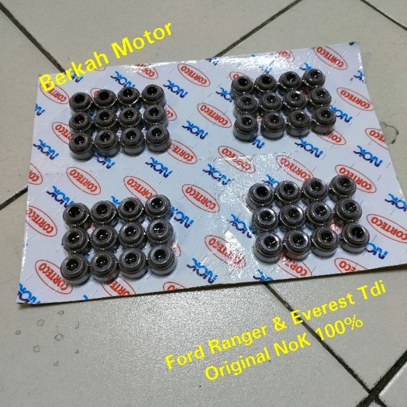 Jual Seal klep seal valve Ford Ranger Ford Everest 2.5 Tdi 12pc NoK ...