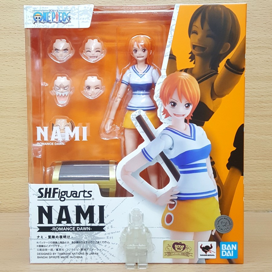 Jual S.H.Figuarts Nami 140mm Action Figure -Romance Dawn- SHF ONE PIECE ...