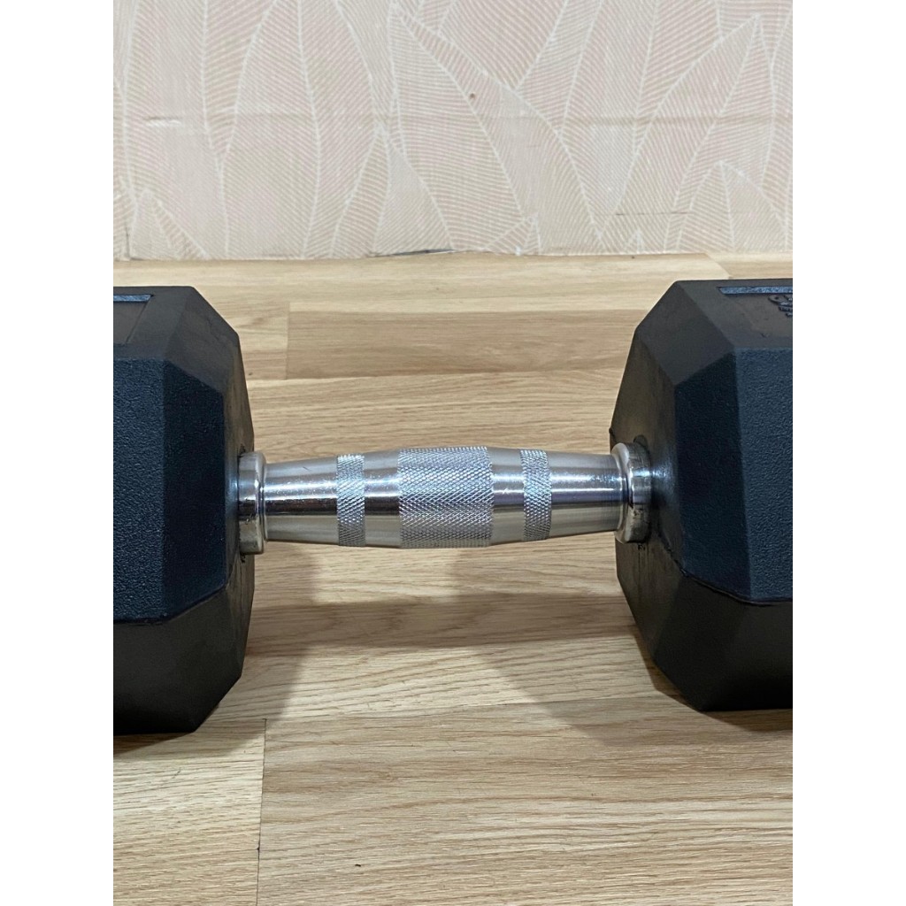 Jual POTENCE HDX10 Dumbell Dumble barbel hexagonal 10kg kualitas bagus ...