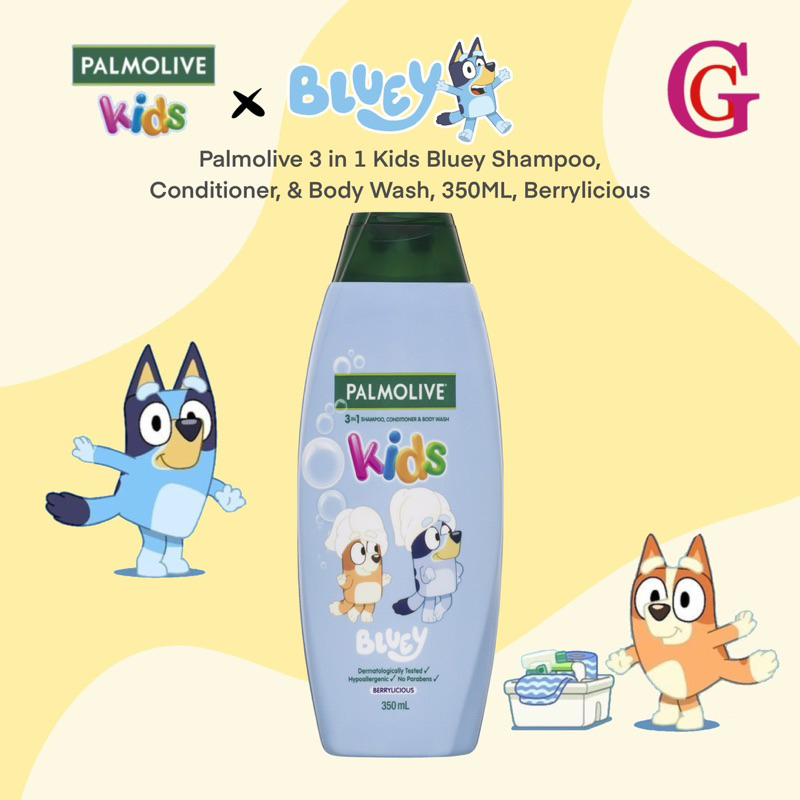 Jual PALMOLIVE X BLUEY KIDS 3in1 SHAMPOO, CONDITIONER, AND BODY WASH ...