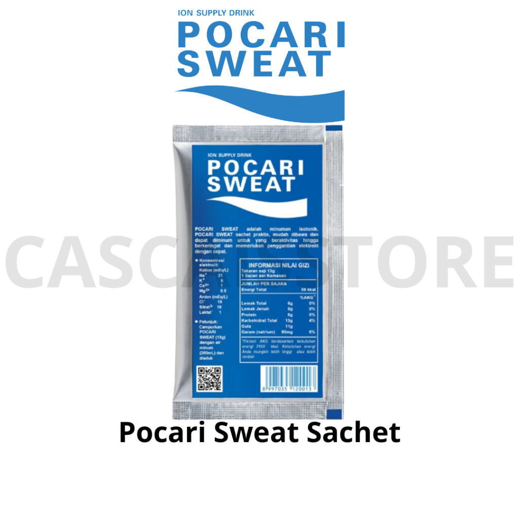 Jual Pocari Sweat Sachet 13gr Minuman Olahraga Kesehatan Energi ...