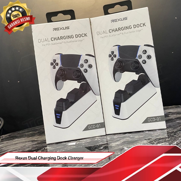Jual Rexus Dual Charging Dock Charger Joystick DualSense PS5 | Shopee ...