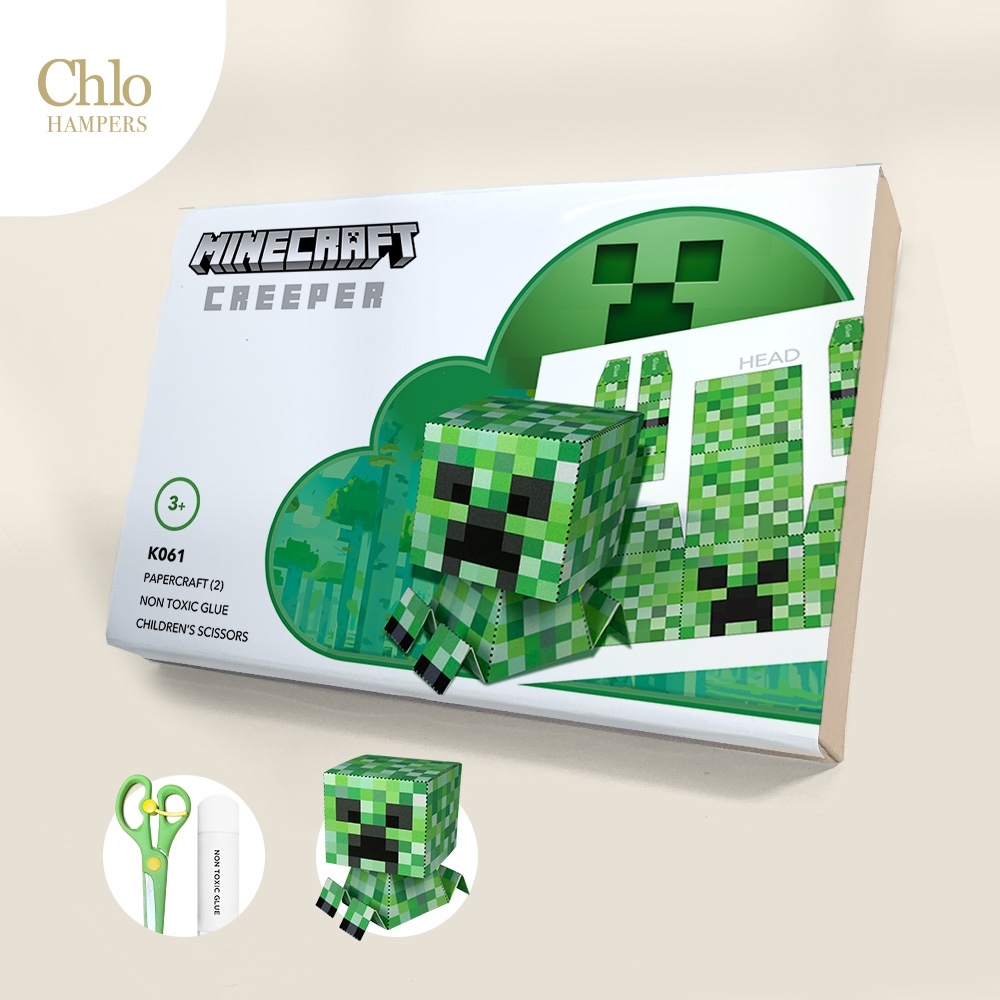 Jual K061 Minecraft Creeper - Souvenir Ulang Tahun Mainan Anak ...
