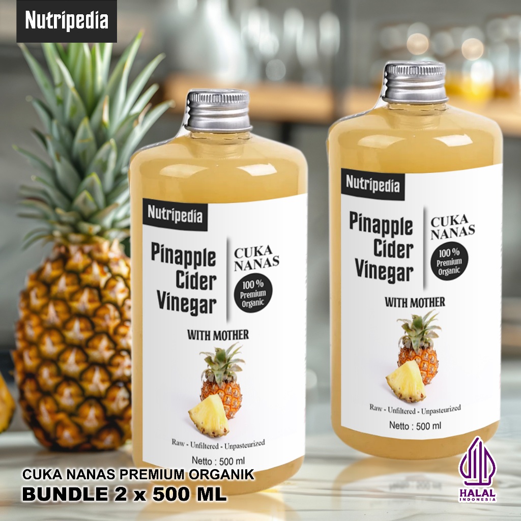 Jual Nutripedia - Cuka Nanas 1 Liter | Shopee Indonesia