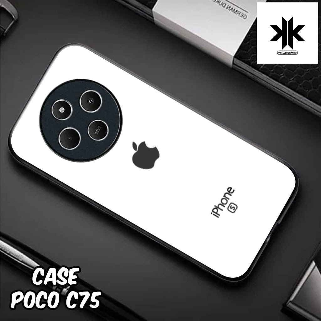 Jual KK29 Softcase Kaca Poco C75 Terbaru 2024 Full Cover Pelindung ...