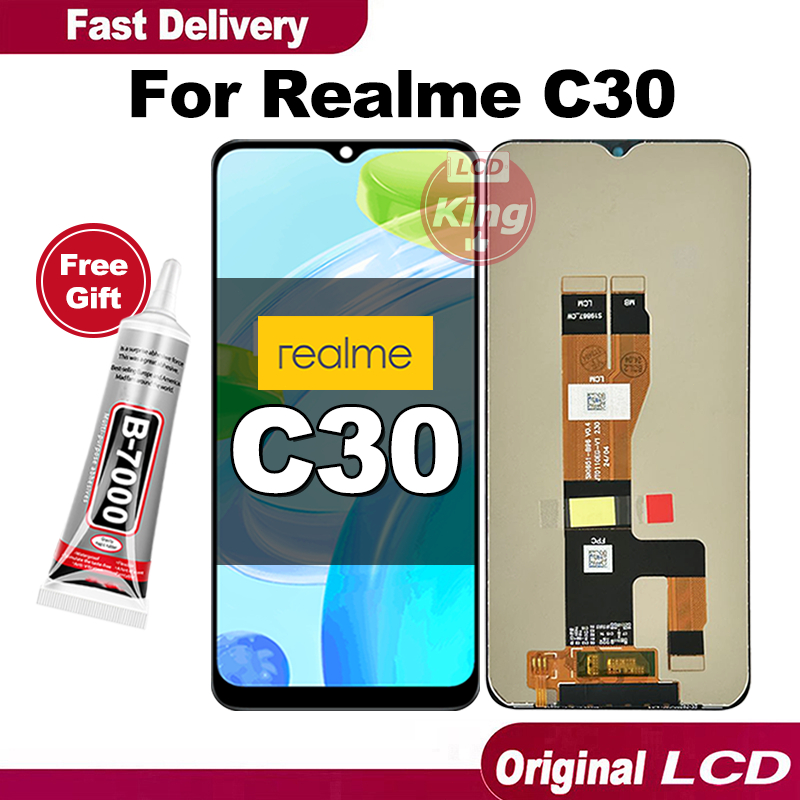 Jual LCD REALME C30 Original Fullset TOUCHSCREEN Ori Compatible For ...