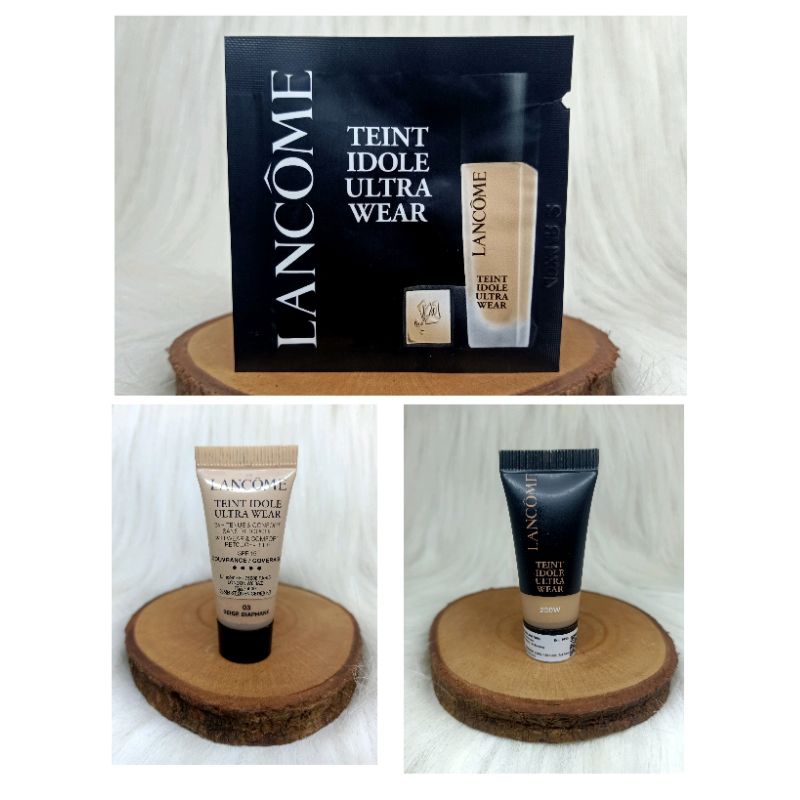 Jual TEINT IDOLE ULTRA WEAR SACHET 1ml / TUBE 5ml lancomm | Shopee ...