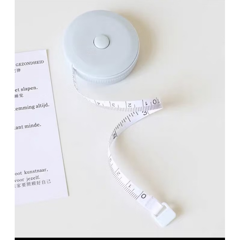 Jual Meteran Mini Gulung 150Cm Pengukur Lingkar Perut Baju Jahit ...