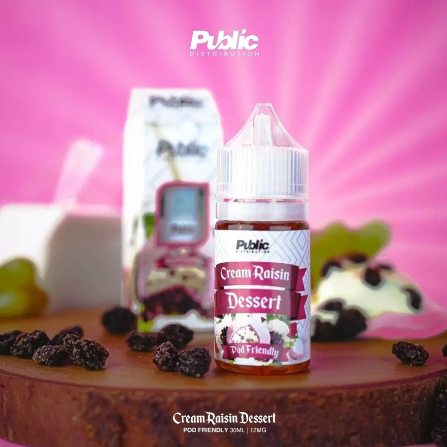Jual CREAM RAISIN V2 DESSERT PODS FRIENDLY 30ML - ORIGINAL LIQUID CREAM ...