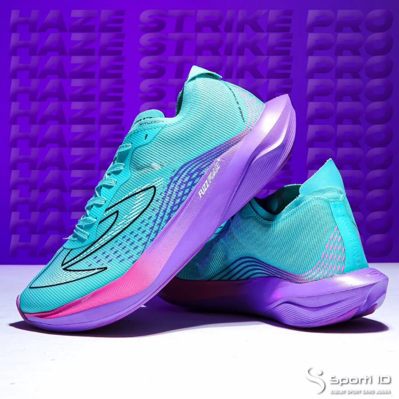 Jual Sepatu Running 910 Nineten Haze Strike Pro - Hijau Tosca Ungu ...