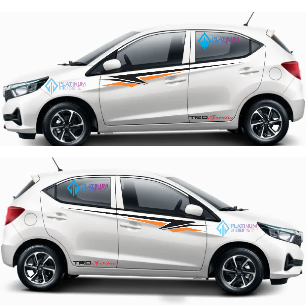 Jual Stiker mobil HONDA ALL NEW BRIO stiker mobil brio sticker brio ...