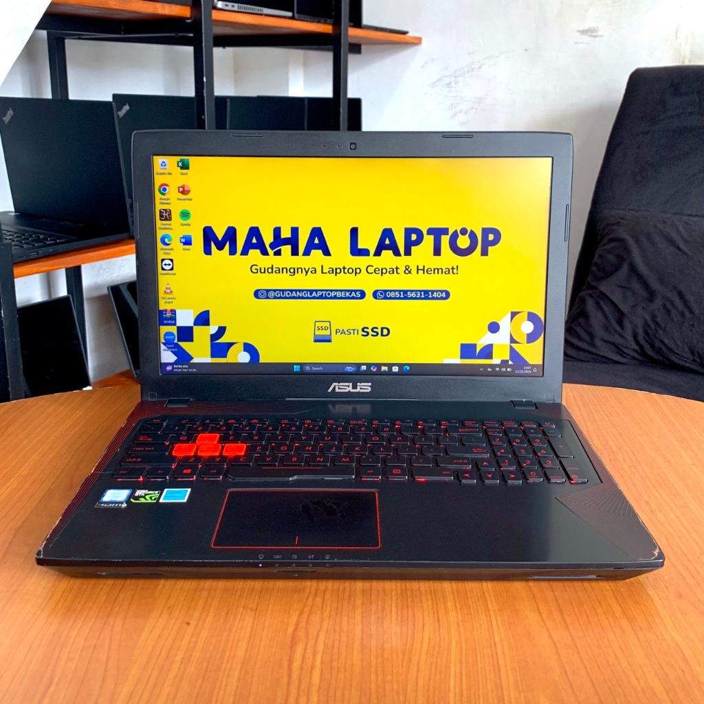 Jual ASUS FX553VD i7-7700HQ RAM 16GB SSD NVMe 512GB Nvidia GTX 1050 2GB ...