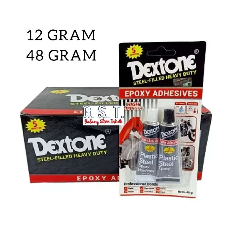Jual Lem Dexton Plastic Steel Epoxy Lem Besi Serbaguna Lem Epoxy 5 ...