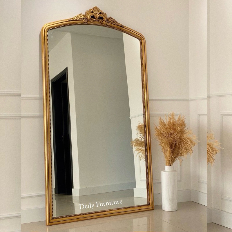 Jual Cermin dinding standing mirror wall mirror vintage mirror ...