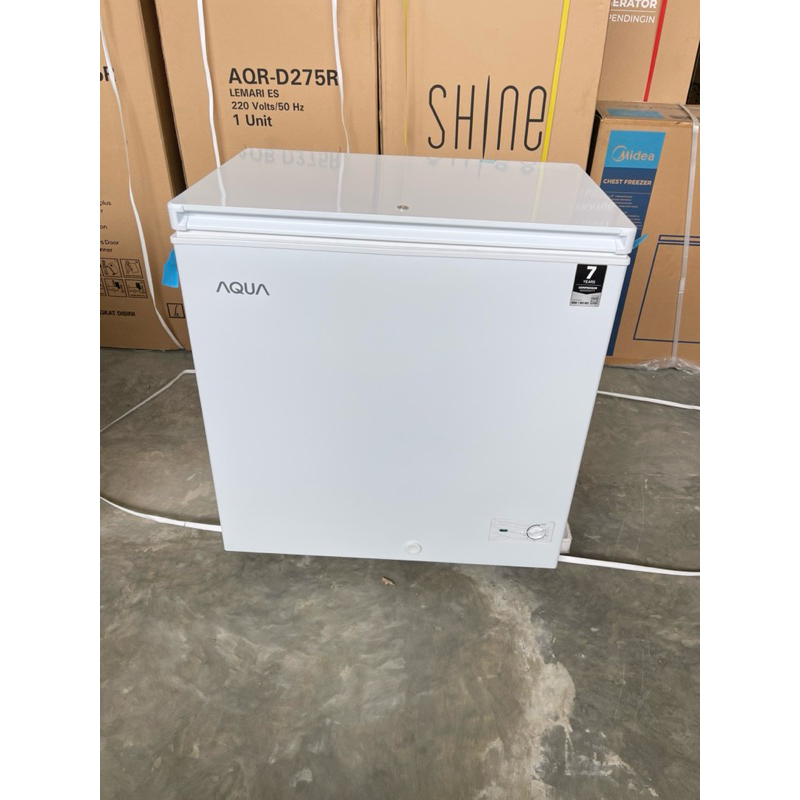 Jual freezer Aqua 200L 220FB garansi resmi | Shopee Indonesia