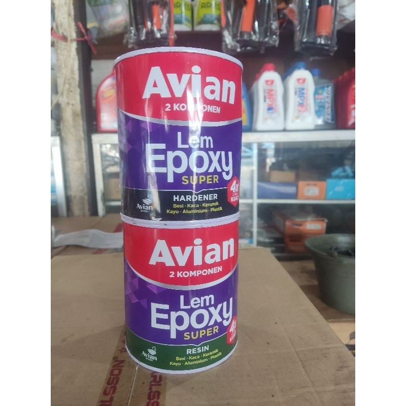Jual lem kapal epoxy besar/lem avian evoxy super | Shopee Indonesia
