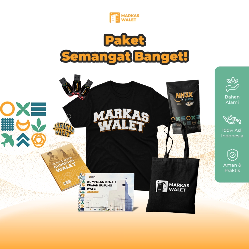 Jual Markaswalet Official - Paket Budidaya Walet - Parfum | Suara Walet | Denah Gedung Walet ...