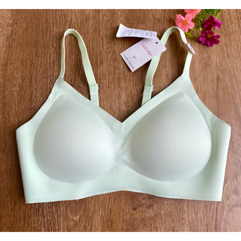 Jual SORELLA BRA SEAMLESS TANPA KAWAT BERKAIT BELAKANG SIZE M 34B XL ...