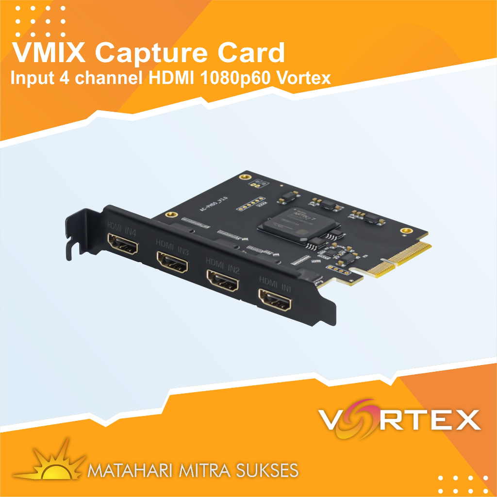 Jual VMIX Capture Card 4 channel HDMI input for Mixing Streaming OBS ...