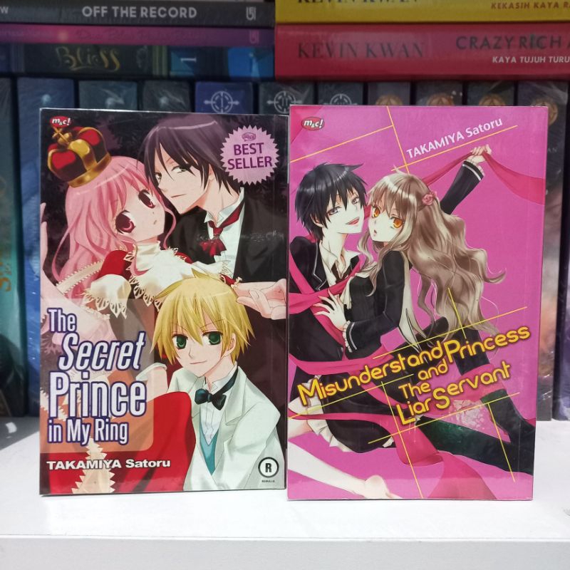 Jual [BACA DESK] SET KOMIK ONESHOT TAKAMIYA SATORU - THE SECRET PRINCE IN MY RING, MISUNDERSTAND ...