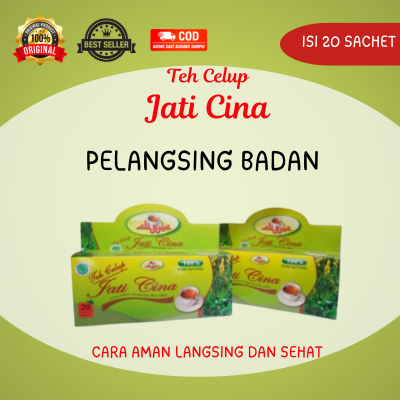 Jual Teh diet pelangsing perut buncit Daun Jati Cina / Teh Celup Jati ...