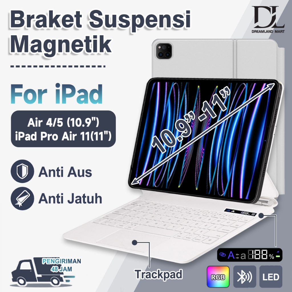Jual DL Magic Keyboard Case For IPad Pro11/iPad Pro 11 iPad Case ...