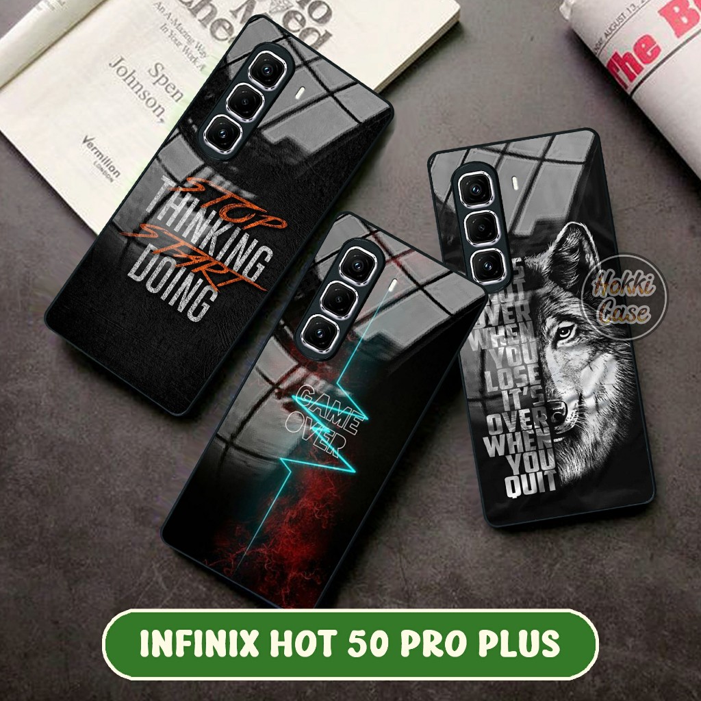 Jual Case Infinix Hot 50 Pro Plus - Softcase Glass Infinix Hot 50 Pro ...