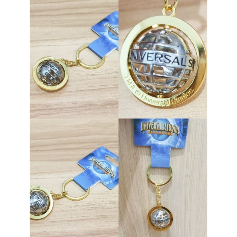Jual Universal Studios Singapore Spinning Globe Keychain / Gantungan Kunci Bola Dunia | Shopee ...