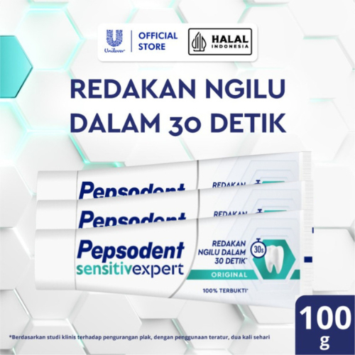 Jual Pepsodent Toothpaste Original 100 g x3 | Shopee Indonesia