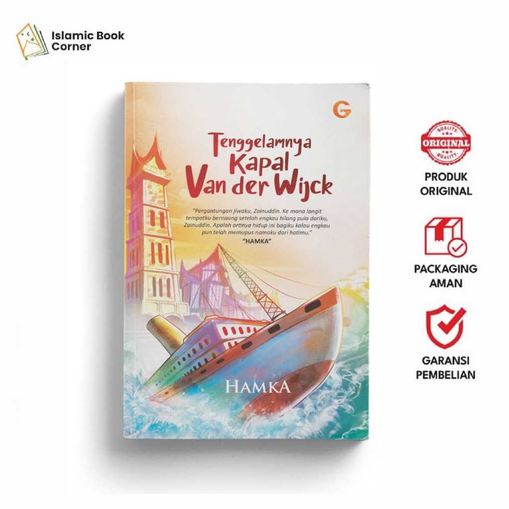Jual Buku Hamka - Buku Buya Hamka Tenggelamnya Kapal Van der Wijck ...