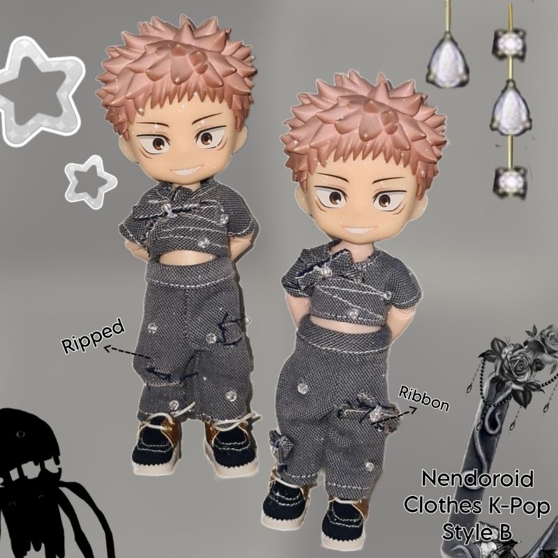 Jual Kpop Style B - Nendoroid/DOD/YMY/OB11/Kimono/Clothes/Dress/Outfit ...