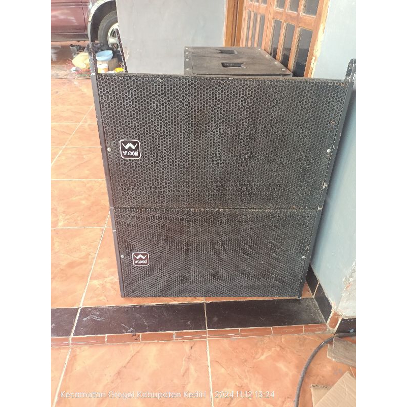 Jual Box speaker line array 12 inch finishing singgel bekas second ...