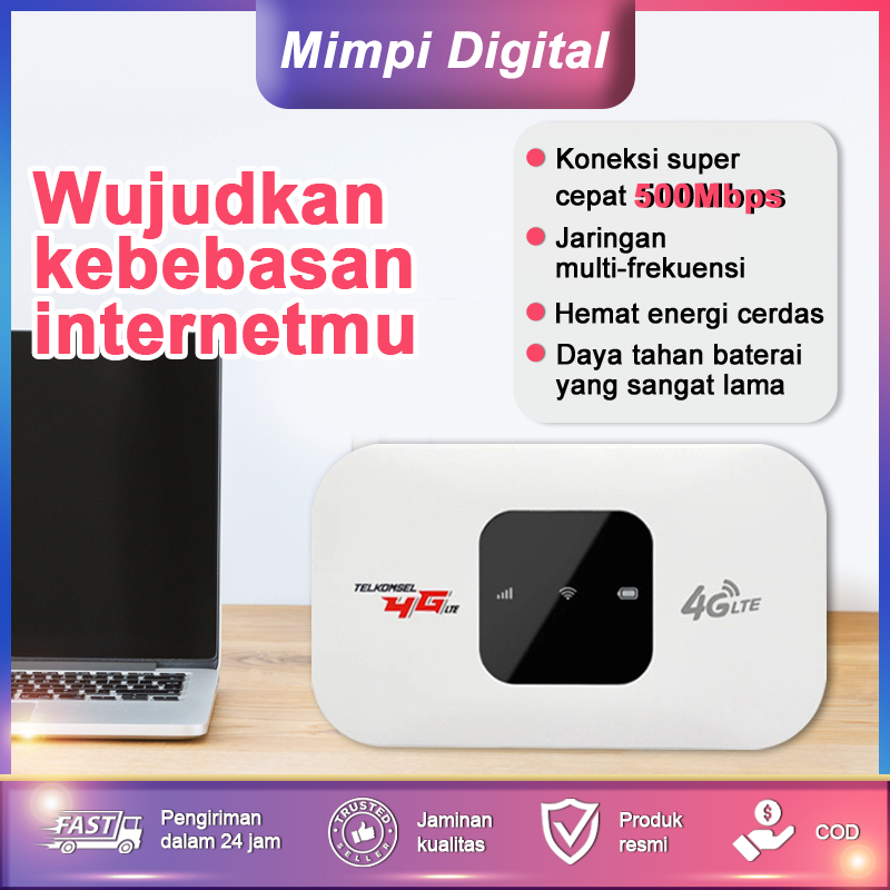 Jual MIFI MODEM WIFI 4G UNLOCK OPERATOR Perdana Telkomsel By.u/ 150 Mbps 4G Portable Mobile WiFi ...