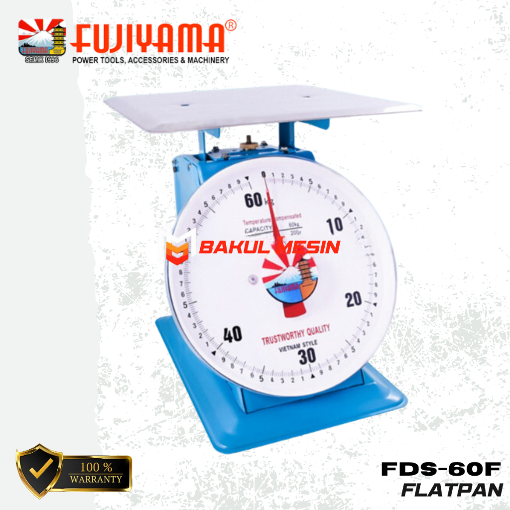 Jual Fujiyama 60 KG FDS-60F Timbangan Jarum Duduk | Shopee Indonesia