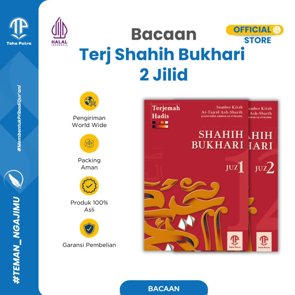 Jual Toha Putra - Shahih Bukhari Terjemah 2 Jilid ( New Version ...