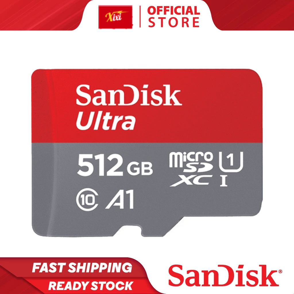 Jual SanDisk microSDHC Ultra A1 512GB UHS-I (Up to 120MB/s) | Shopee Indonesia