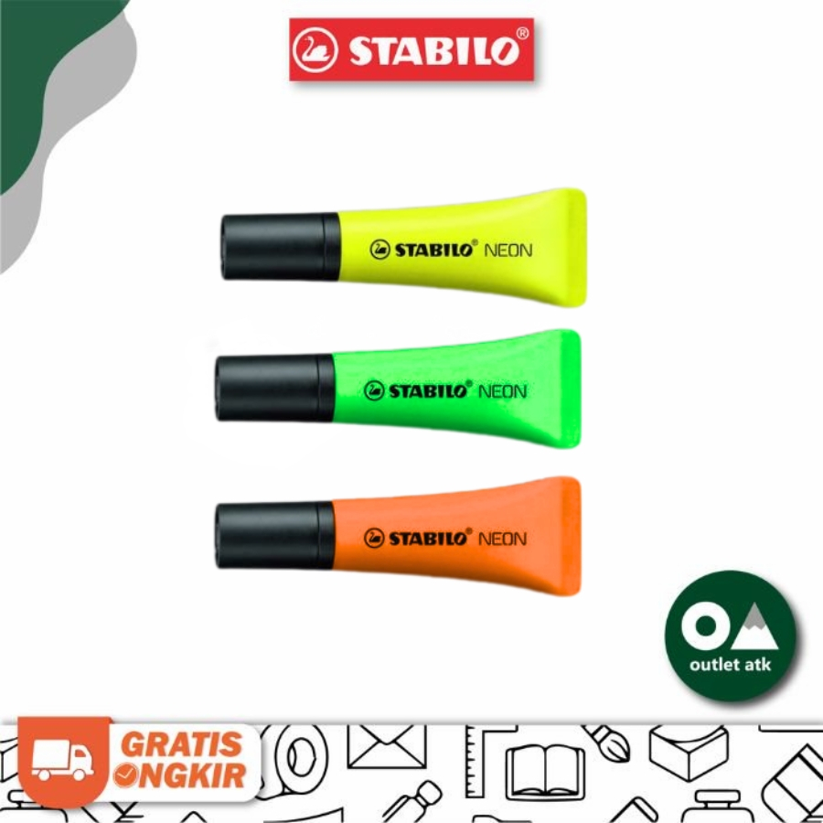 Jual Stabilo Neon - Highlighter Overstocked | Shopee Indonesia