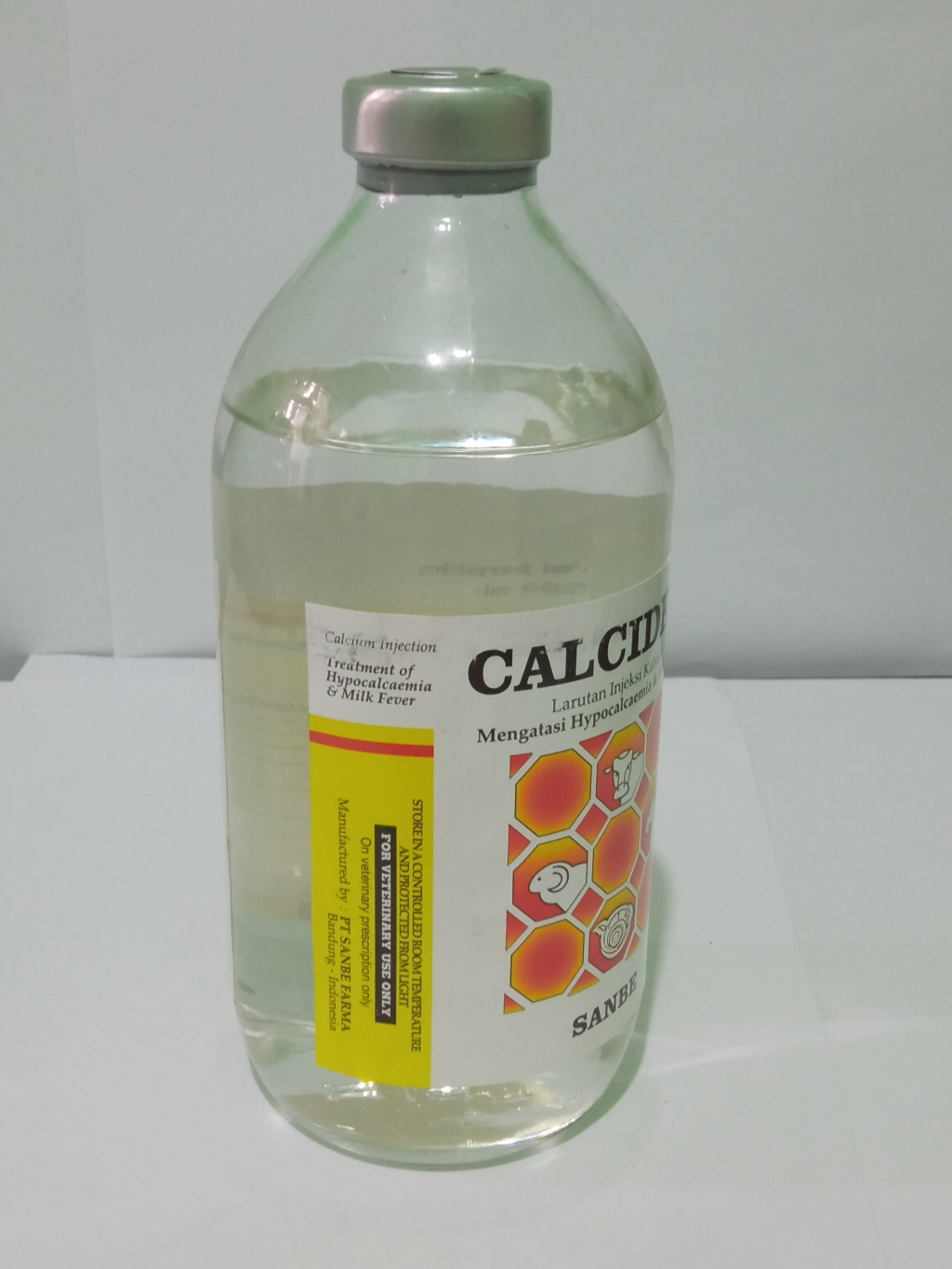 Jual Calcidex Sanbe 500 ml - Larutan Injeksi Kalsium Hewan Ternak Sapi ...