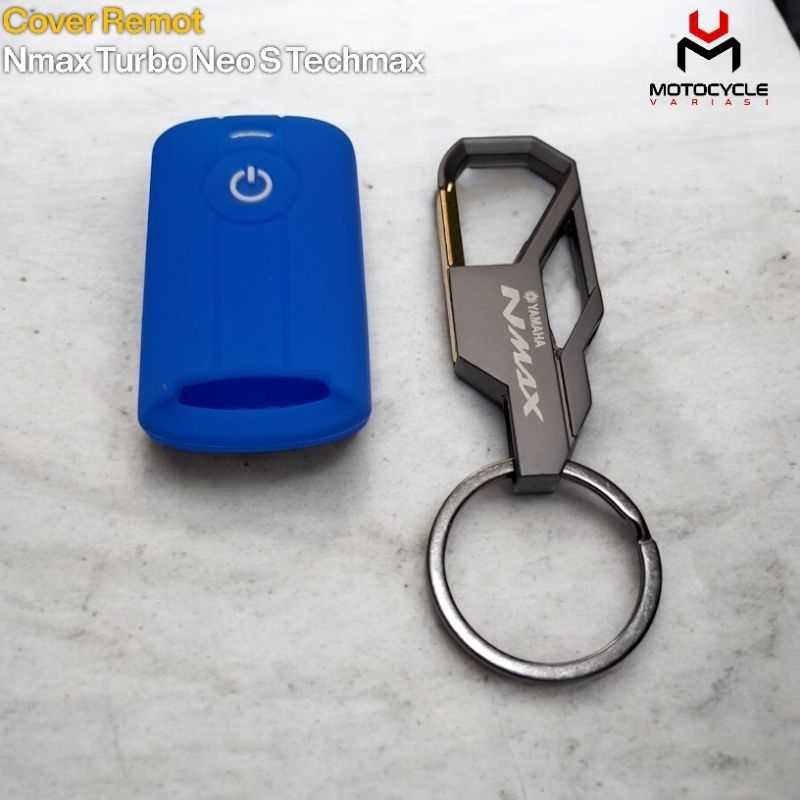 Jual Paket Gantungan Kunci Logo Nmax + Silicon Keyless Yamaha Nmax ...