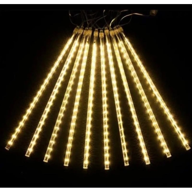 Jual Lampu LED Hias Meteor AC 220V Warm White 10 Batang Emico | Shopee ...