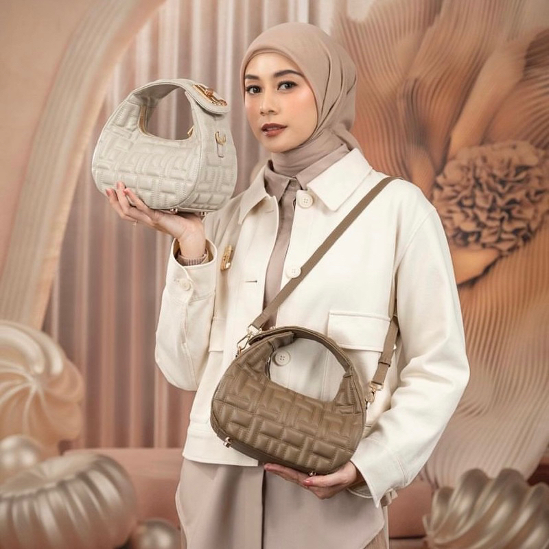 Jual Narita moon bag ivory by heylocal | Shopee Indonesia