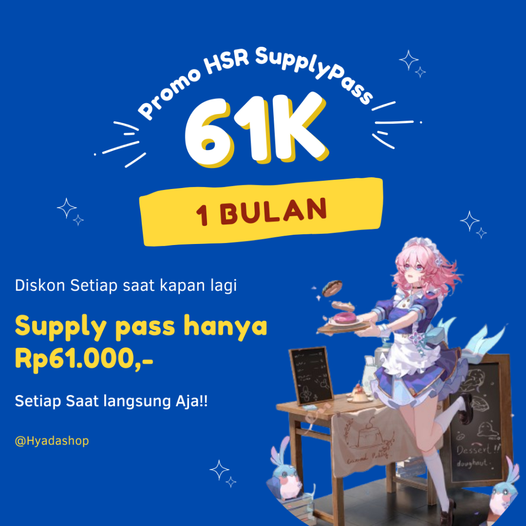 Jual Star Rail Express Pass HSR GaMe Mbil dan PC | Shopee Indonesia