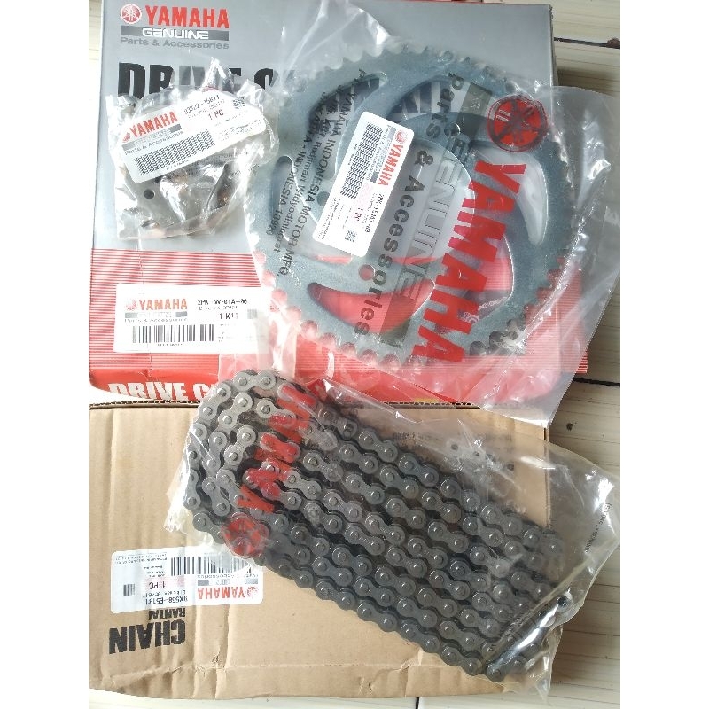 Jual Gear gir set girset rantai Yamaha R15 R 15 XABRE Ori 2PK-WF01A-00 ...