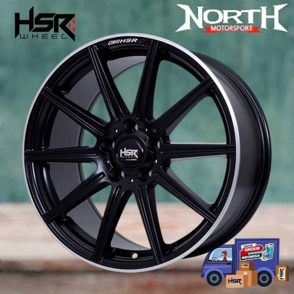 Jual Velg mobil mercy bmw f44 ring 18 HSR LUBECK lebar belang cocok juga di Xtrail Hrv dll ...