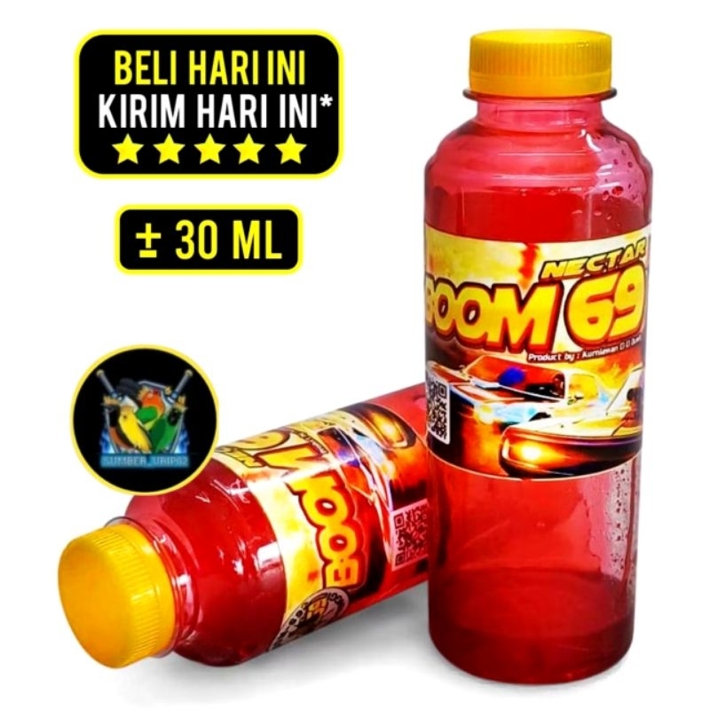 Jual Boom 69 Pakan Minum Harian Burung Sogon Kolibri Pleci Konin Burung Pemakan Nektar Vitamin ...